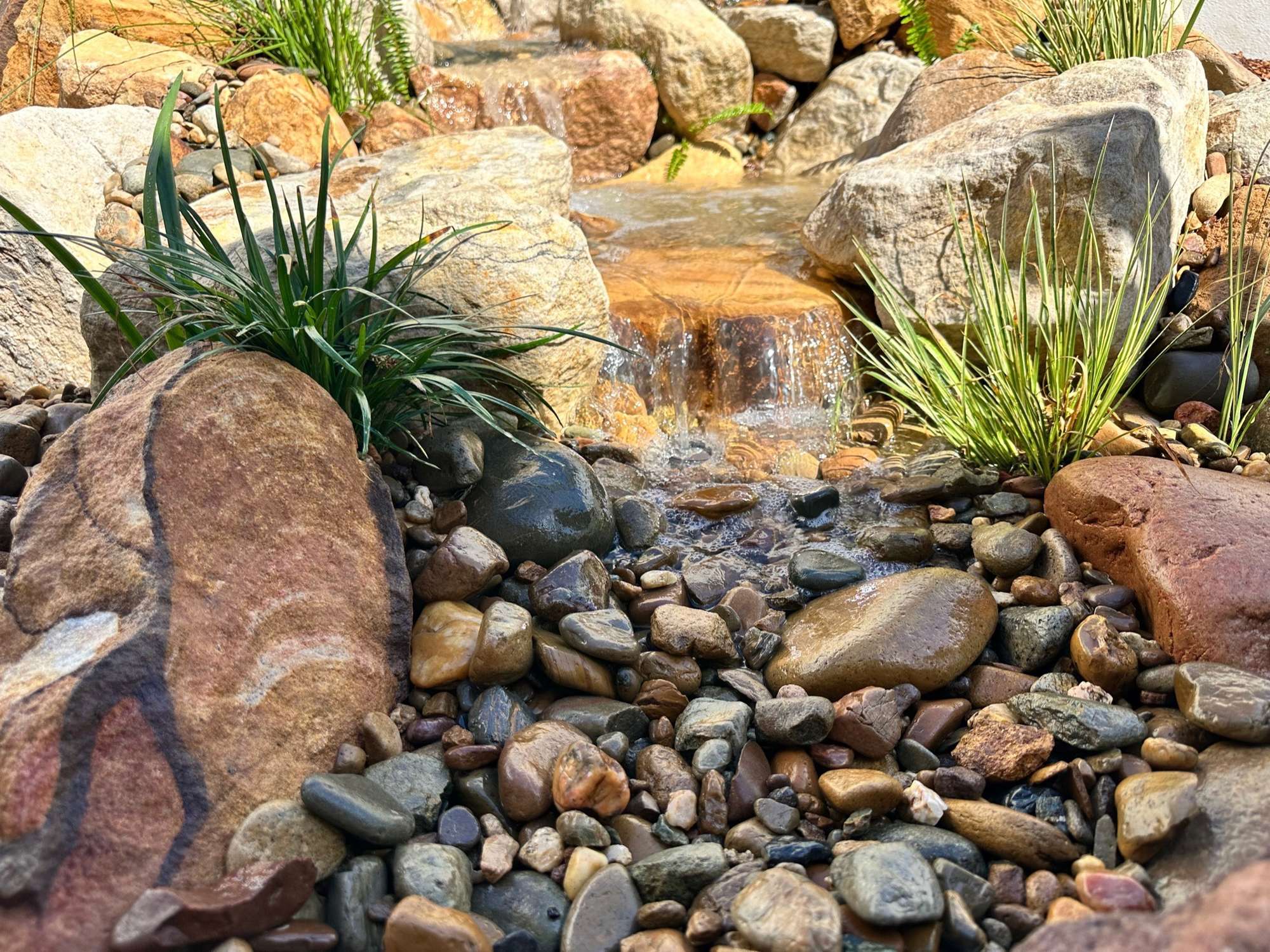 Fairlight Front Courtyard Pondless – Sydney Waterscapes